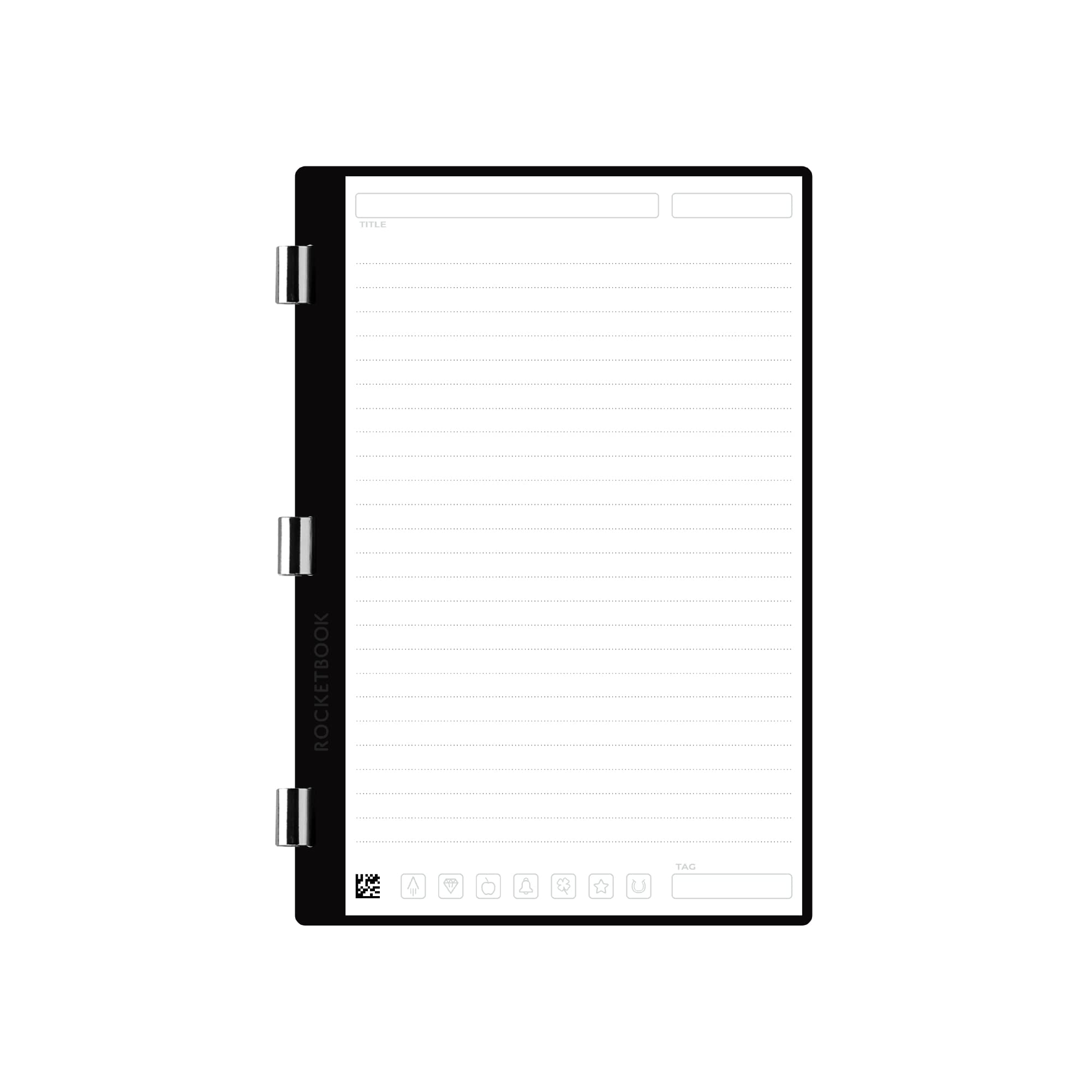 Rocketbook Pro Lined Page Pack | Scannable Pro Notebook Paper - Write ...