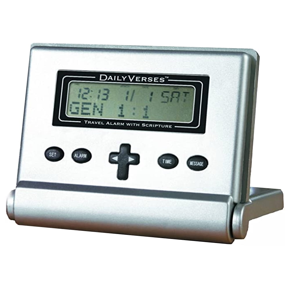 Rocketech -Daily Verses Bible Chapter Digital Clock Date Time Calendar ...