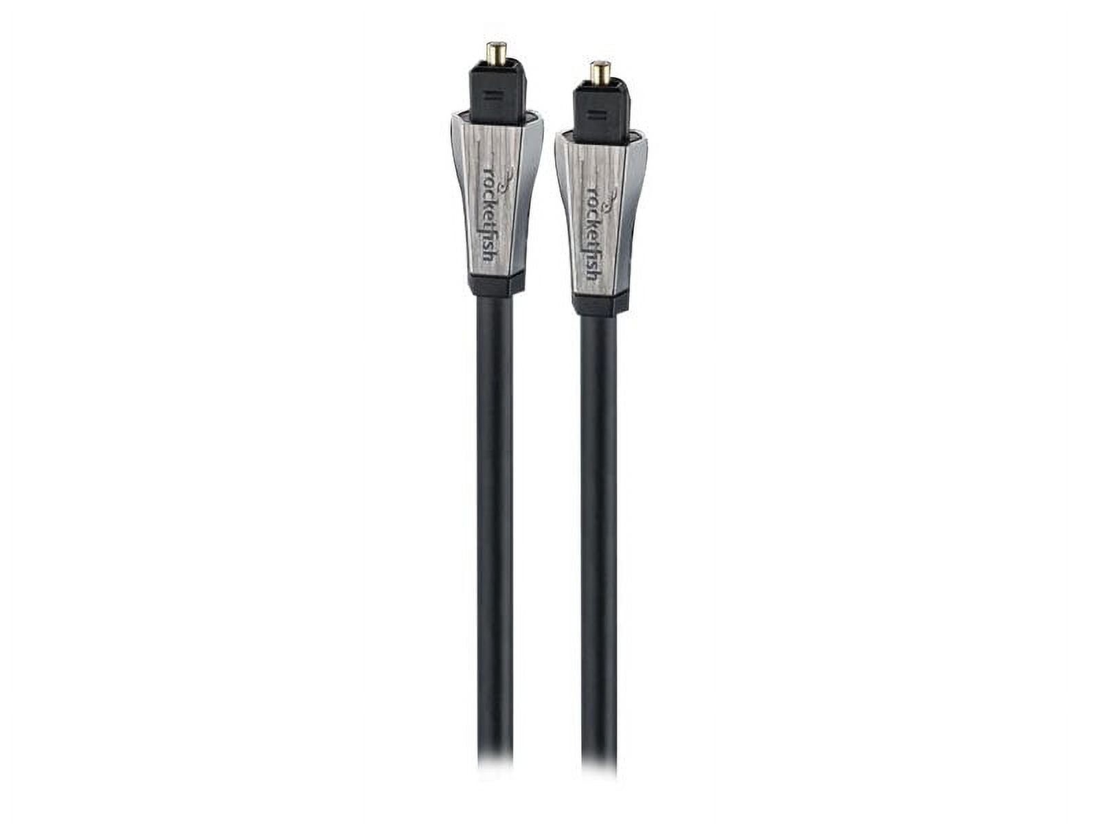 Rocketfish 8ft. Toslink Optical Audio Cable - Fiber Optic Audio Cable ...