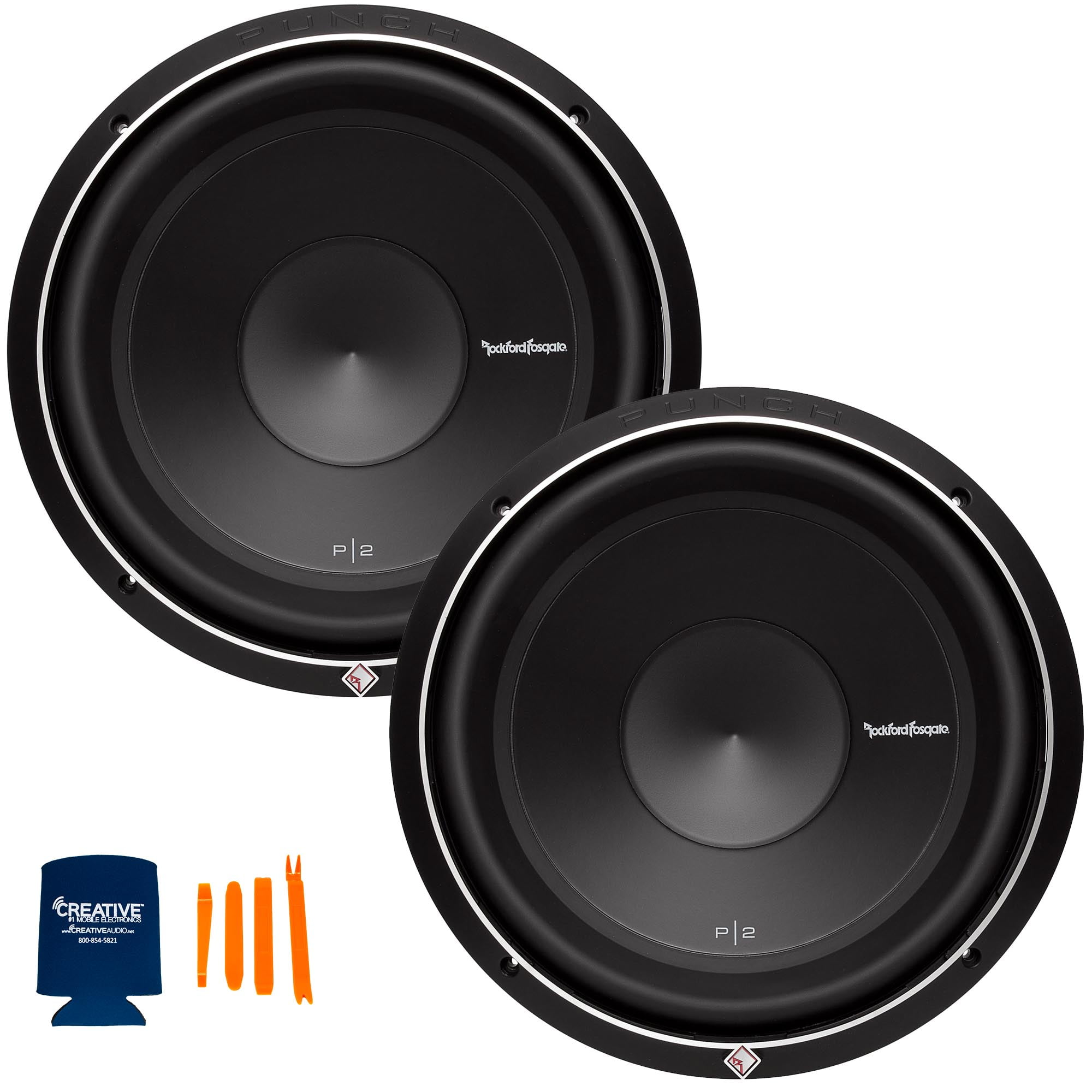 Rockford Fosgate 12" Subwoofers - DVC, 400W Rms, 800W Peak - Walmart.com