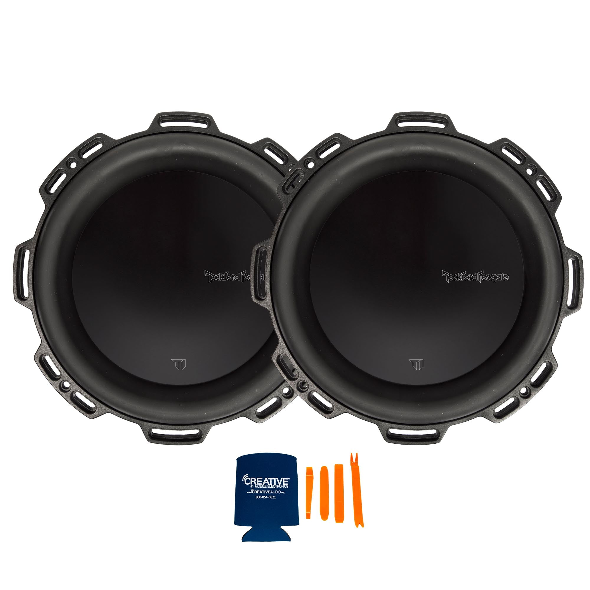 Rockford Fosgate 2 T1D210 Power Series T1 10" Dual 2-Ohm Subs - Walmart.com