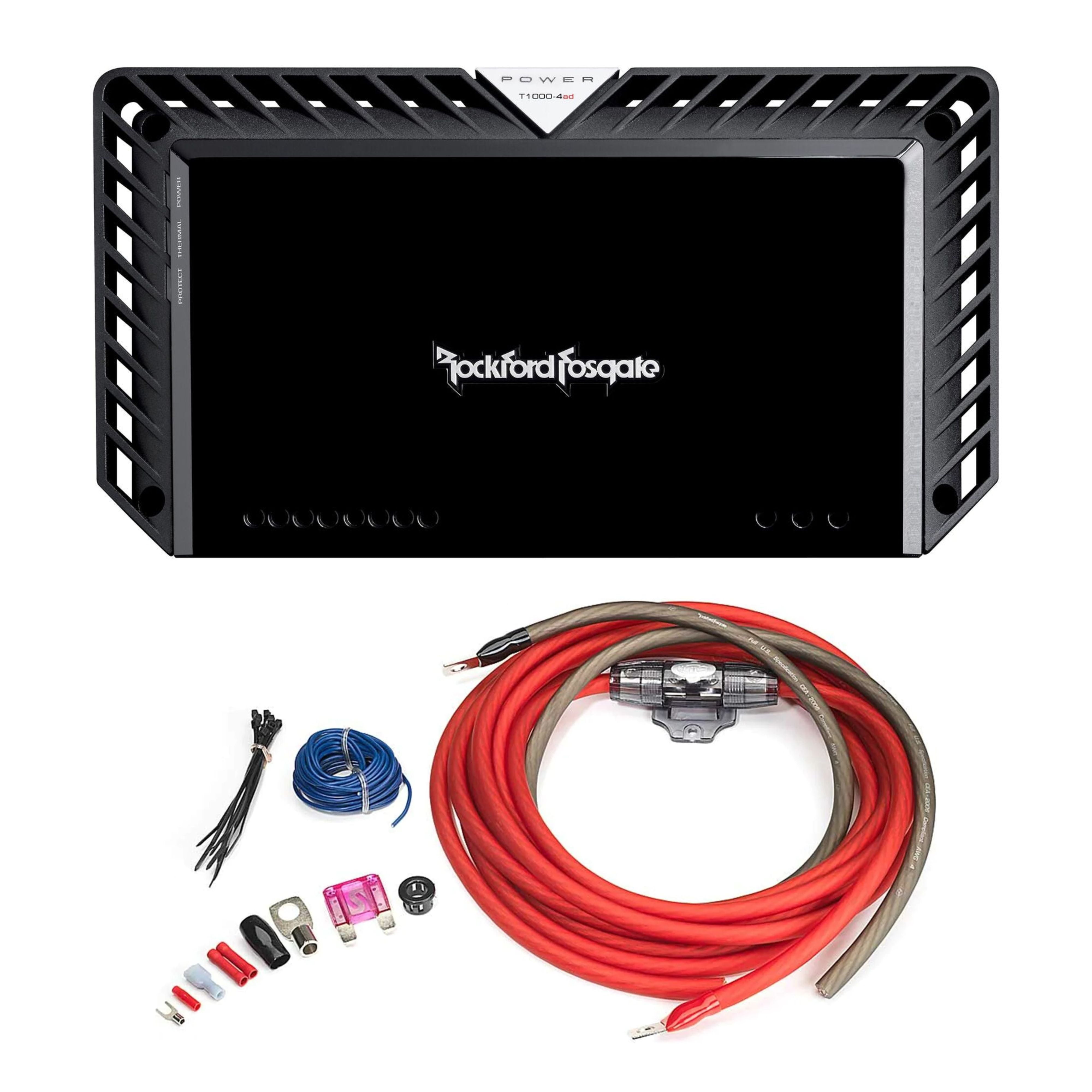 Rockford Fosgate 4 Channel 1000W Full Range Class AD Amplifier ...