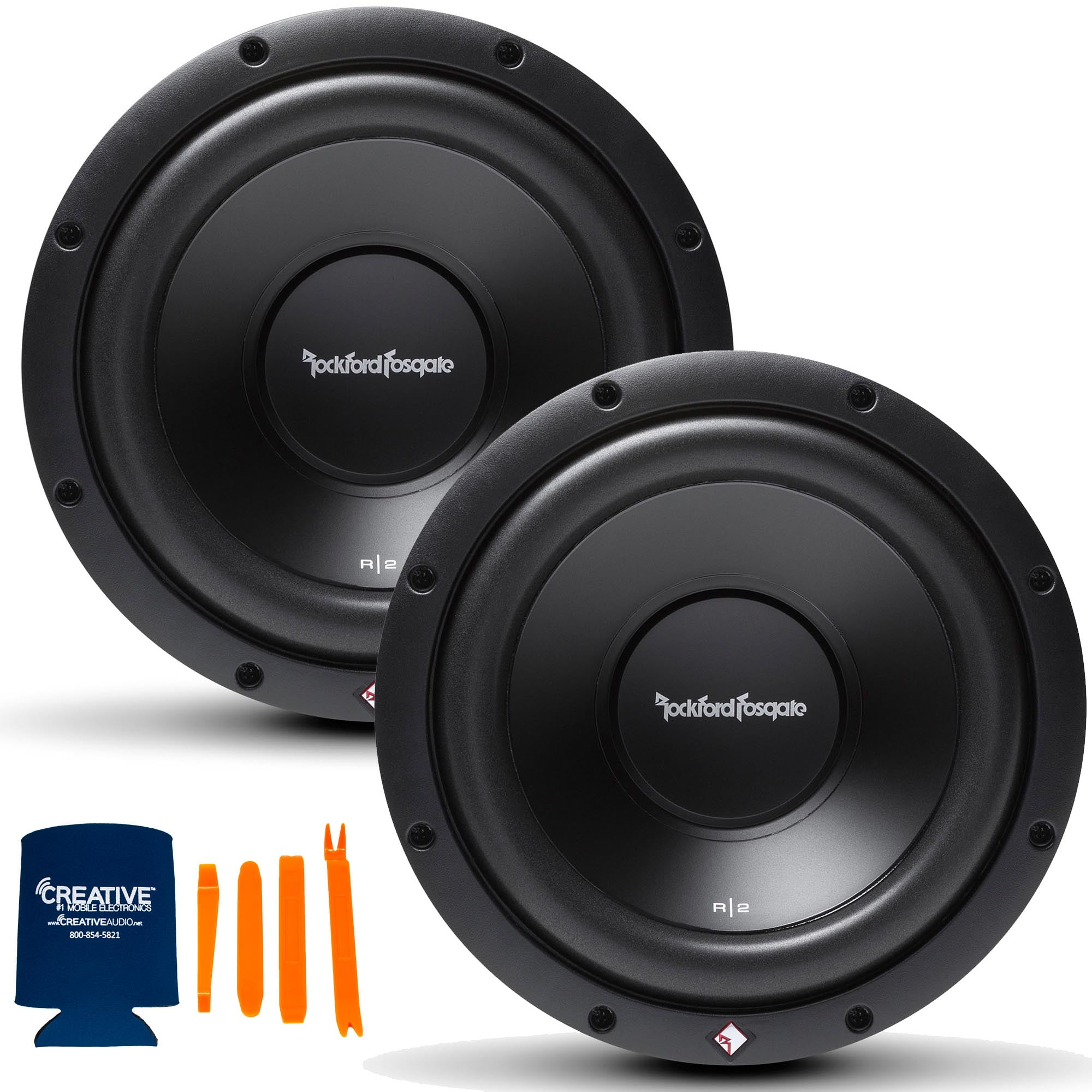 Rockford Fosgate Dual 10" Subs - Dual 2-Ohm, 250W RMS, 500W Peak ...