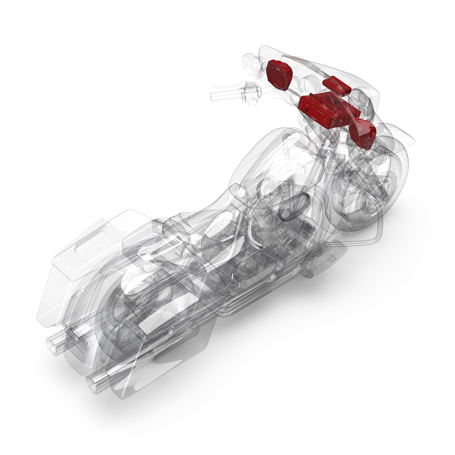 Rockford Fosgate HD9813SG-STAGE2 Digital Media Receiver, Two Speakers ...