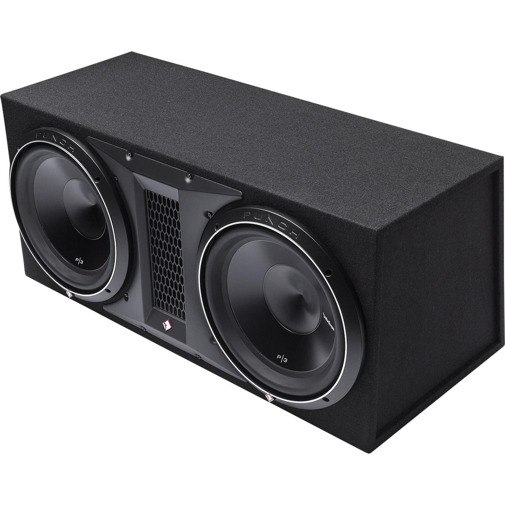 Rockford Fosgate 12 Inch 2400 Watt Dual Loaded Subwoofer Sub Enclosure ...