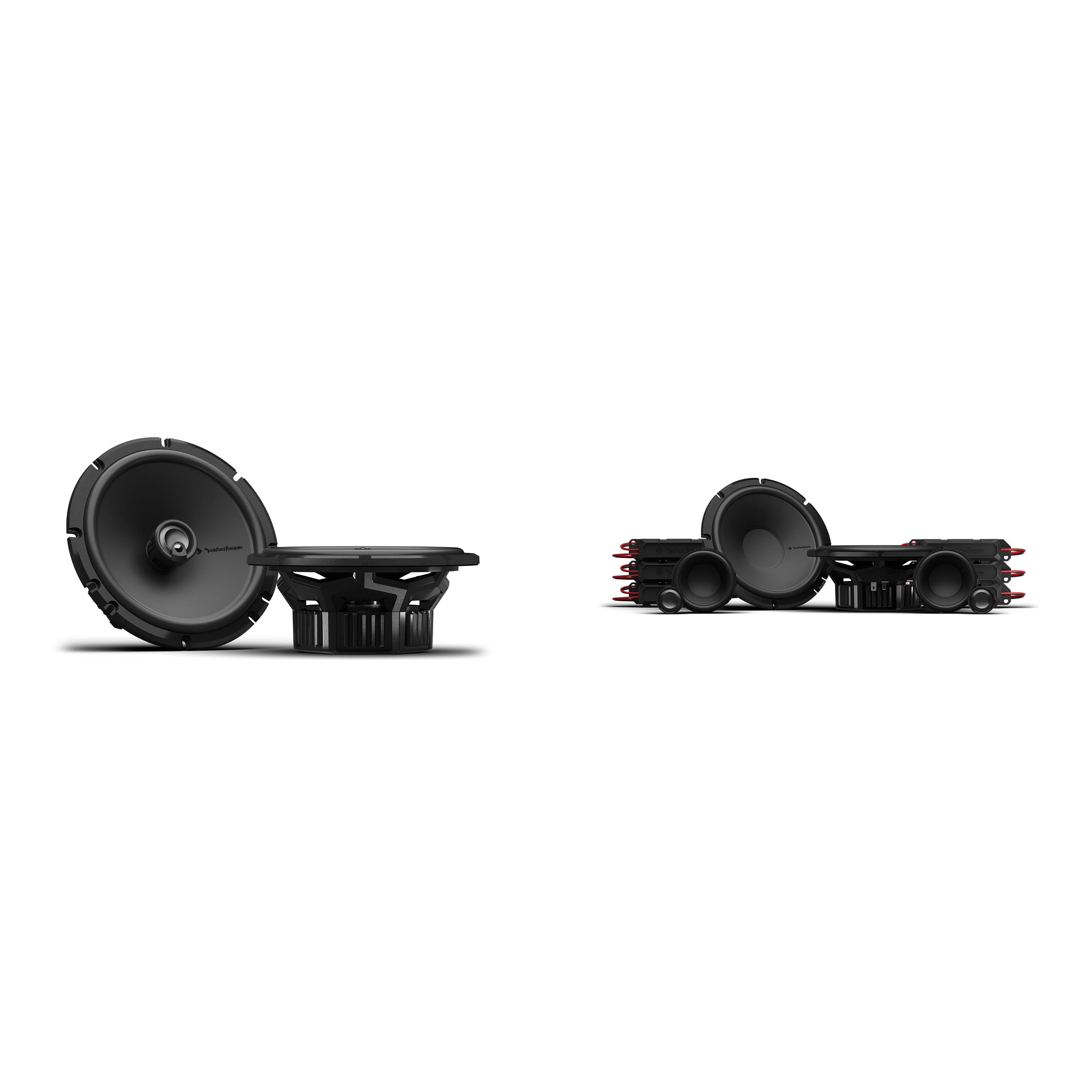 Rockford Fosgate P3V2-65 6.5” & 2.5” 3-Way Component Kit + P1V2-65 6.5 ...