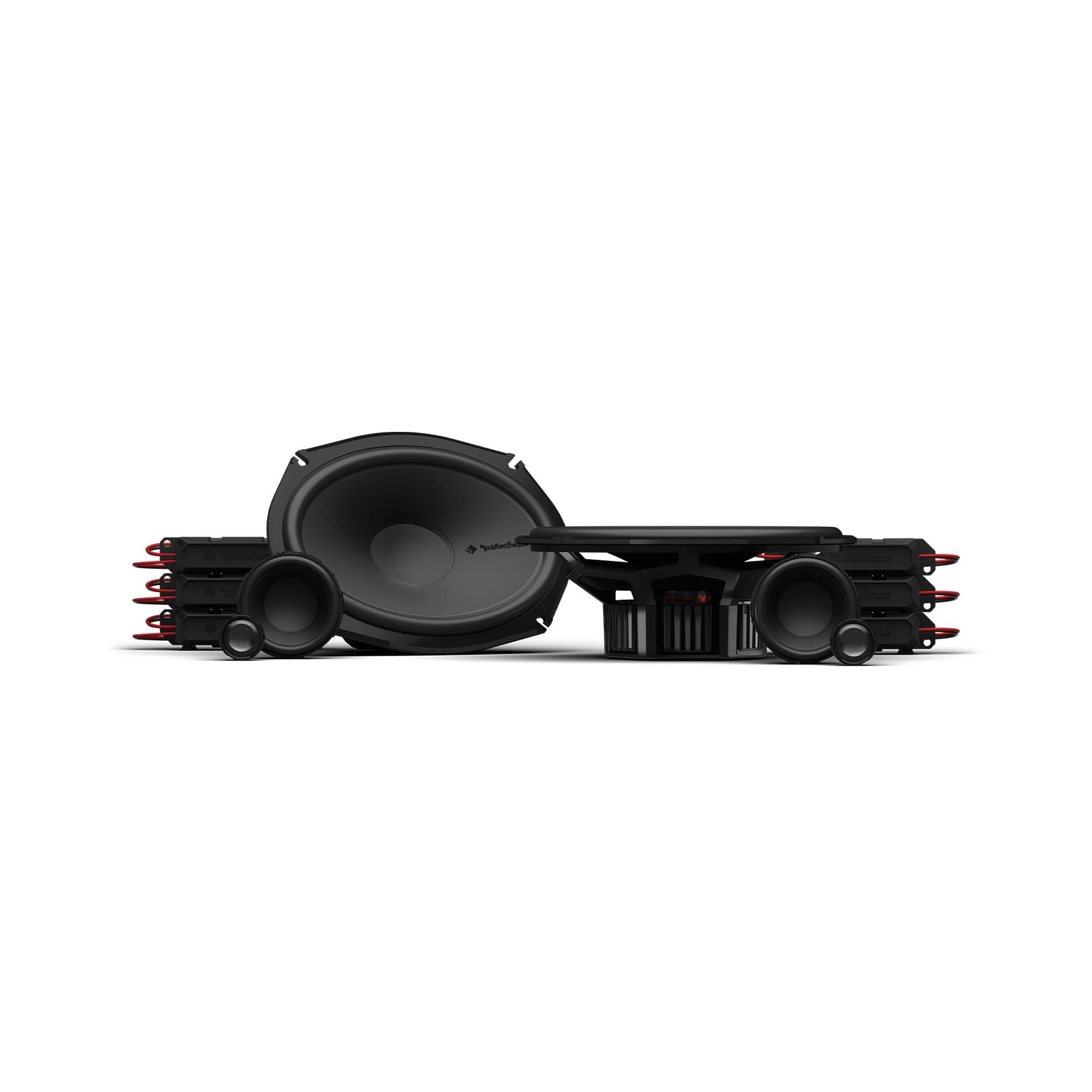 Rockford Fosgate P3V2-69 - 6x9" 3-way speaker kit with 3-way external ...