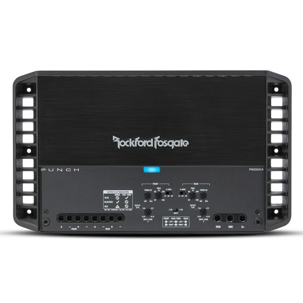 Rockford Fosgate P600X4 Punch 600 Watt 4 Channel Amplifier - Walmart ...