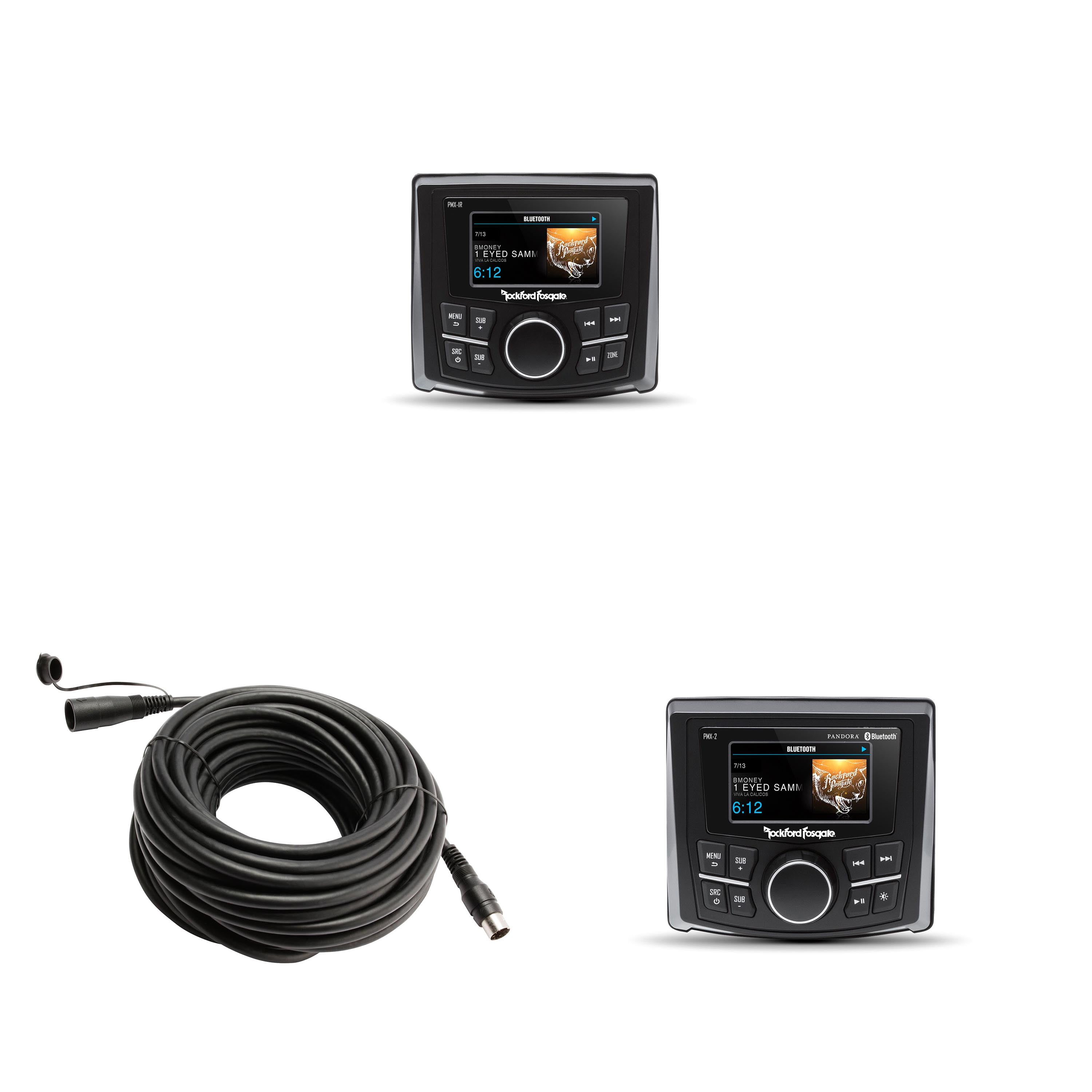Rockford Fosgate PMX-2 Marine Media Receiver with 2.7” Color Display ...