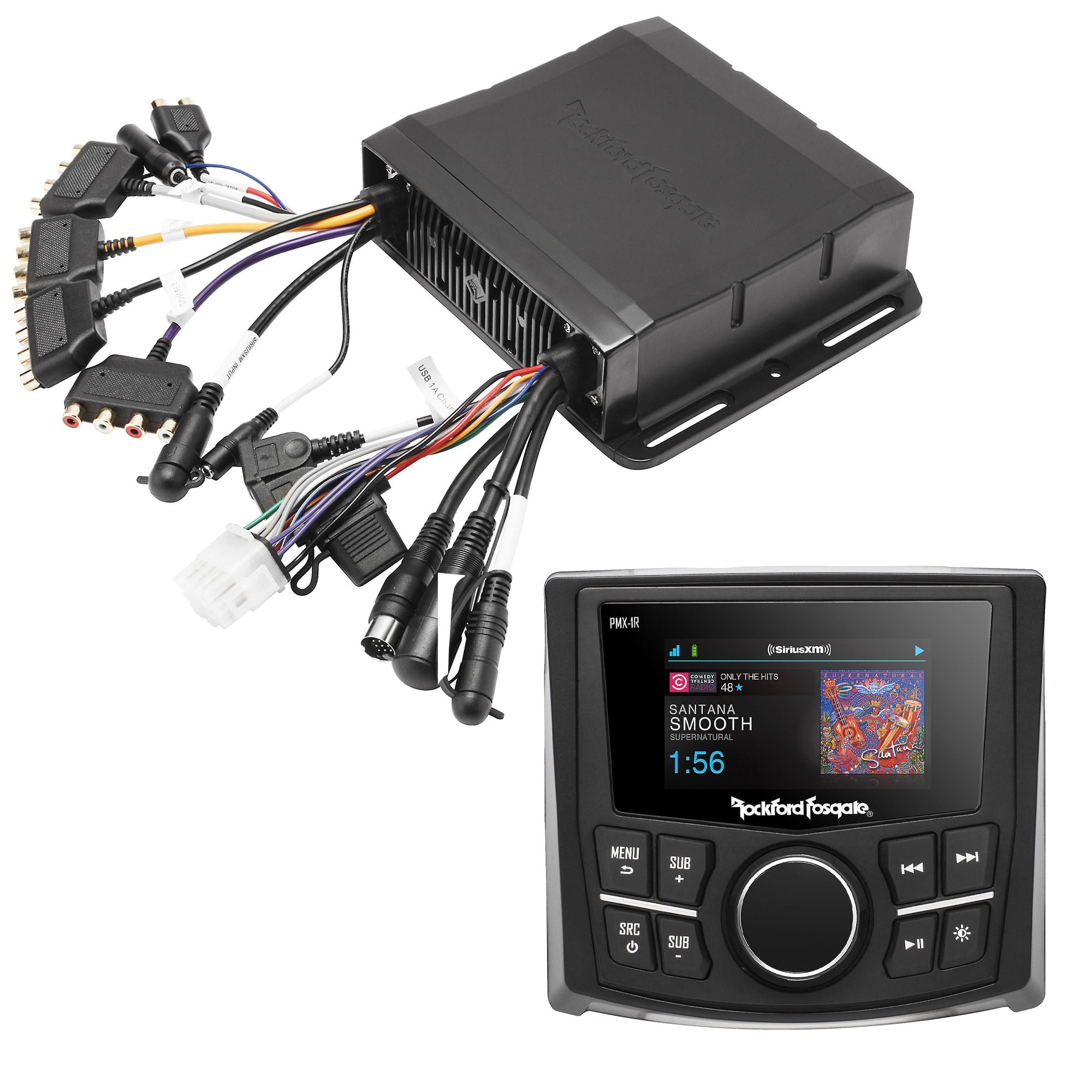 Rockford Fosgate - PMX-8BB Hide Away Media Receiver with NEMA Protocol ...
