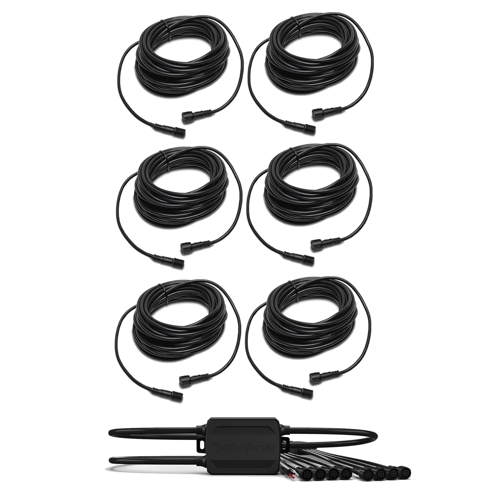 Rockford Fosgate PMX-RGB Color Optix Controller and 6 RGB-25 25 ...