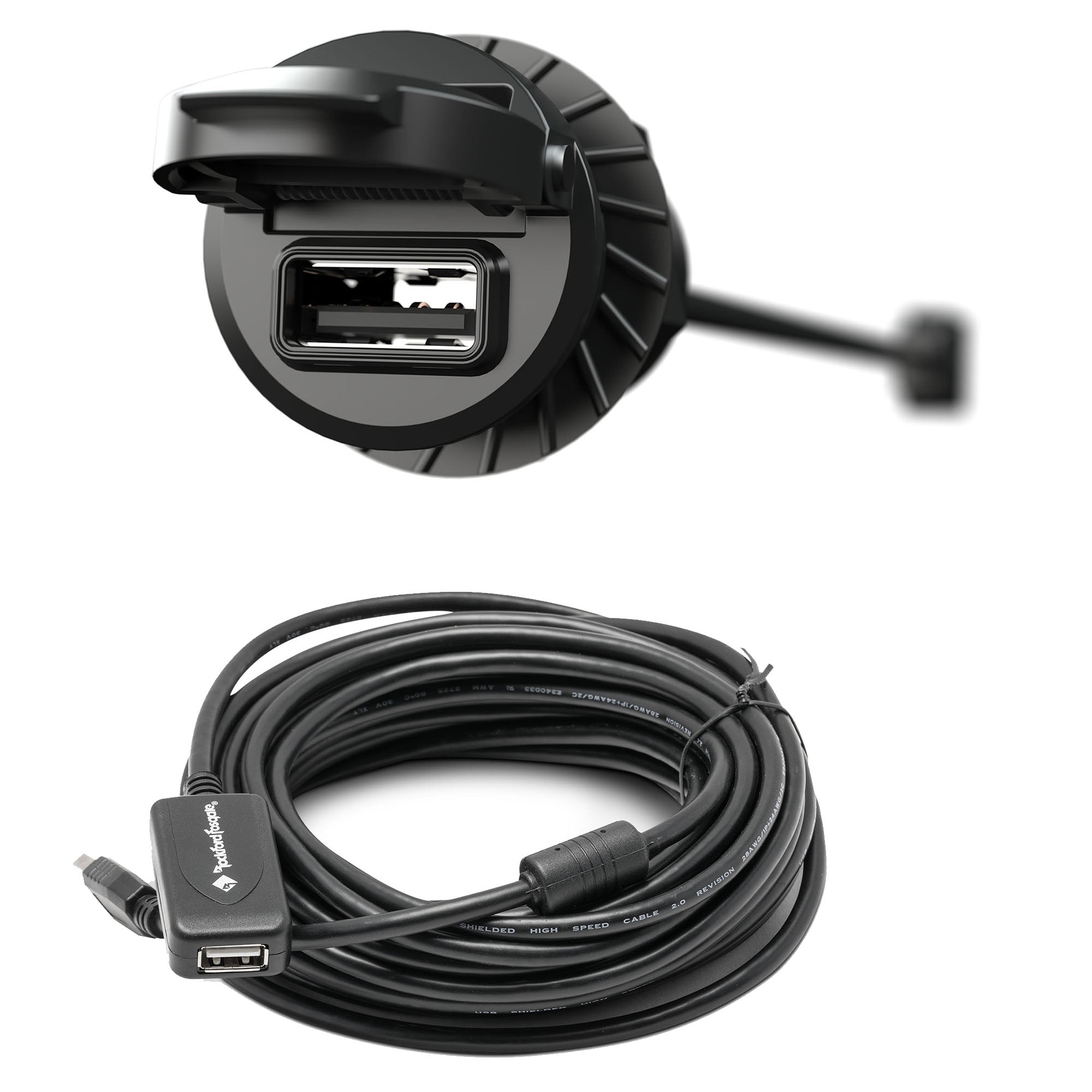 Rockford Fosgate PMX-USBP Universal Usb Port with a Rockford Fosgate ...