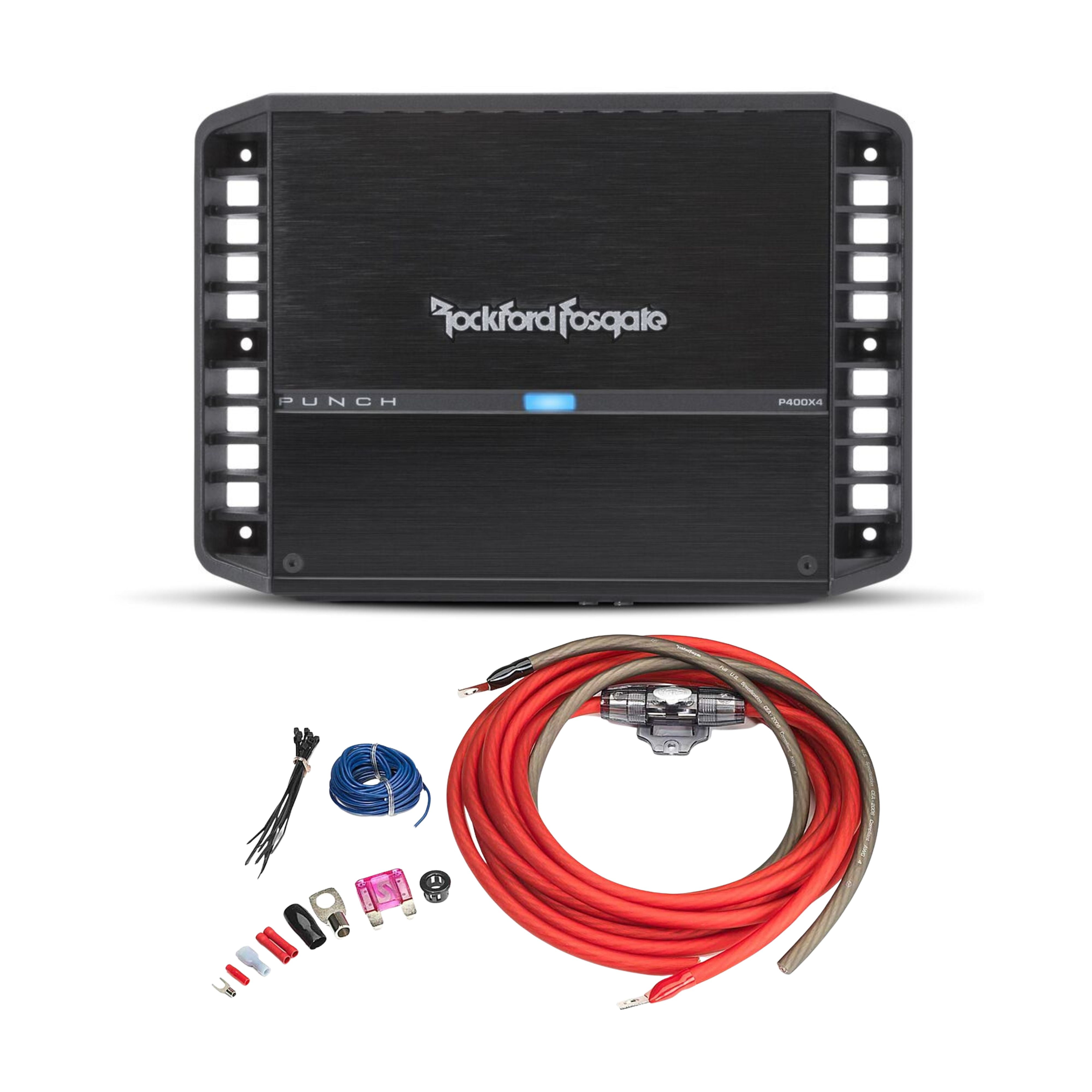 Rockford Fosgate Punch 400W 4Channel Full-Range Class A/B Amplifier ...