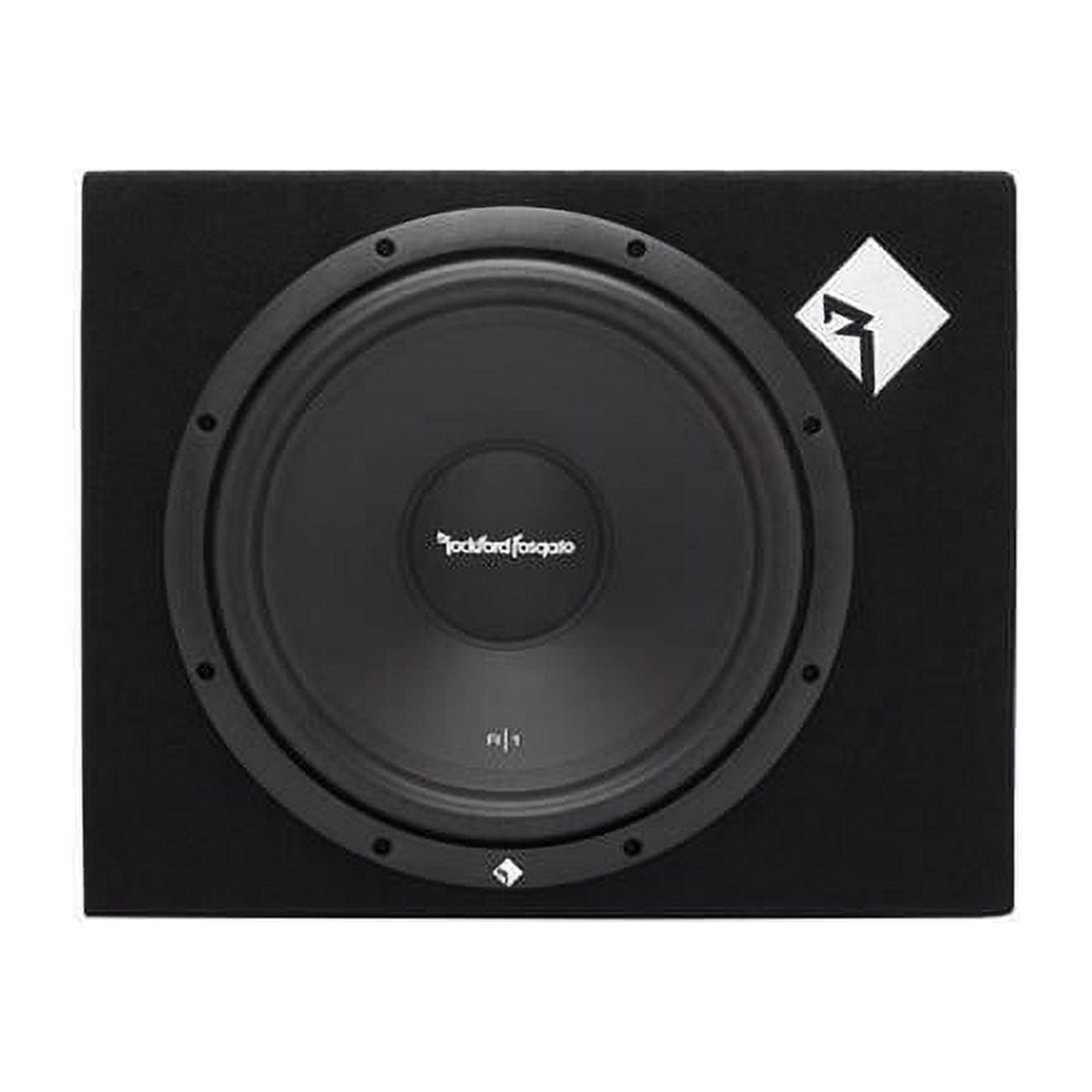 Rockford Fosgate R1 1X12 12" 400 Watt Loaded Car Subwoofer Enclosure ...