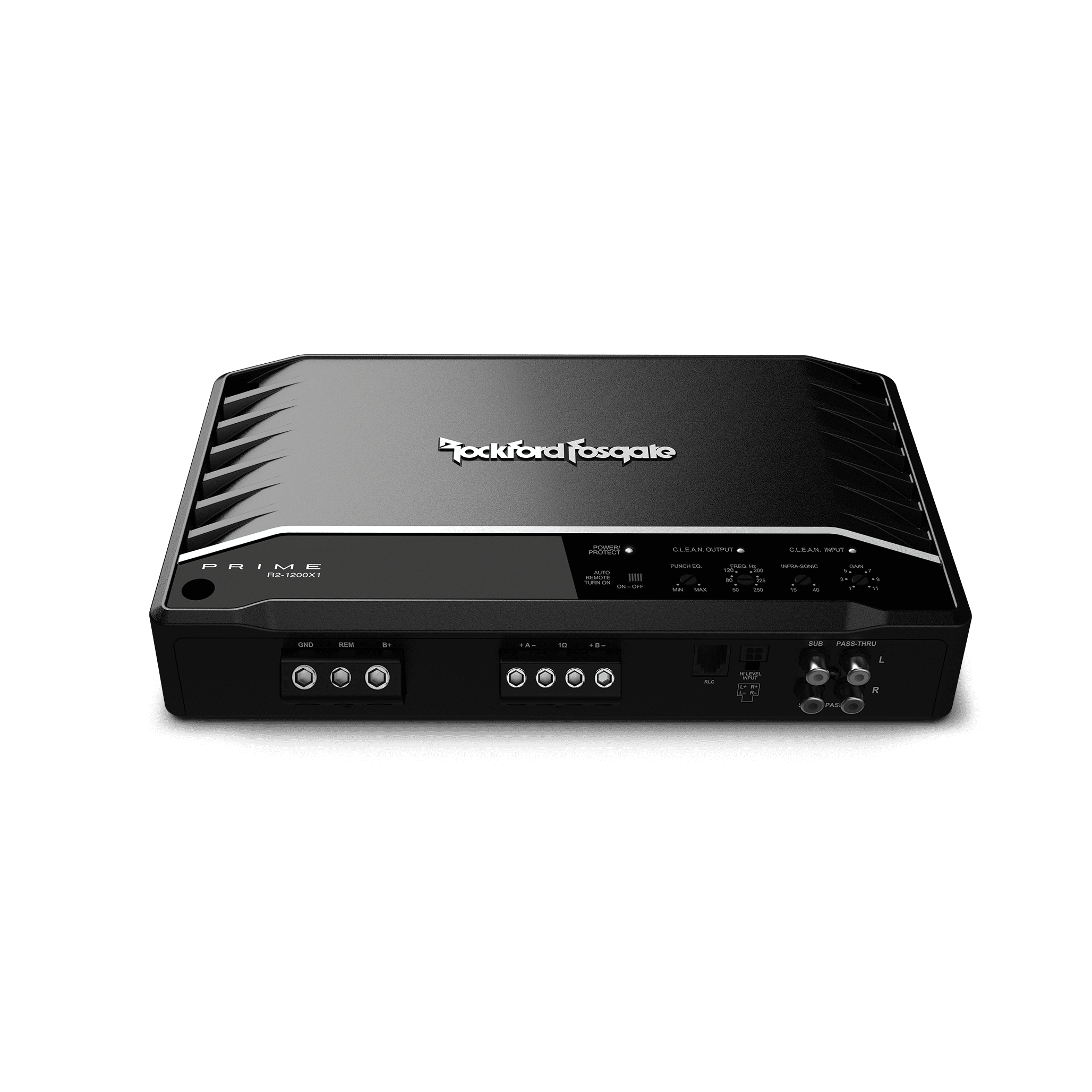 Rockford Fosgate Car Audio Amplifier R2-1200X1 Prime 1200-Watt Mono ...