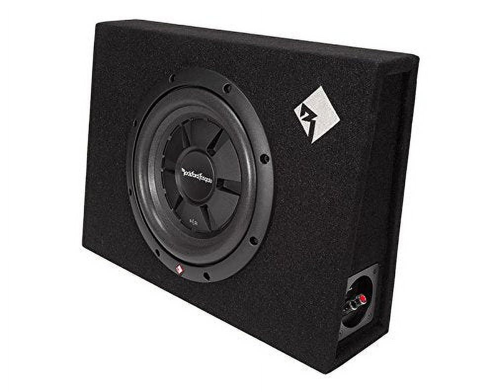 Rockford Fosgate R2S-1X10 10" Shallow Car Subwoofer Enclosure - Walmart.com