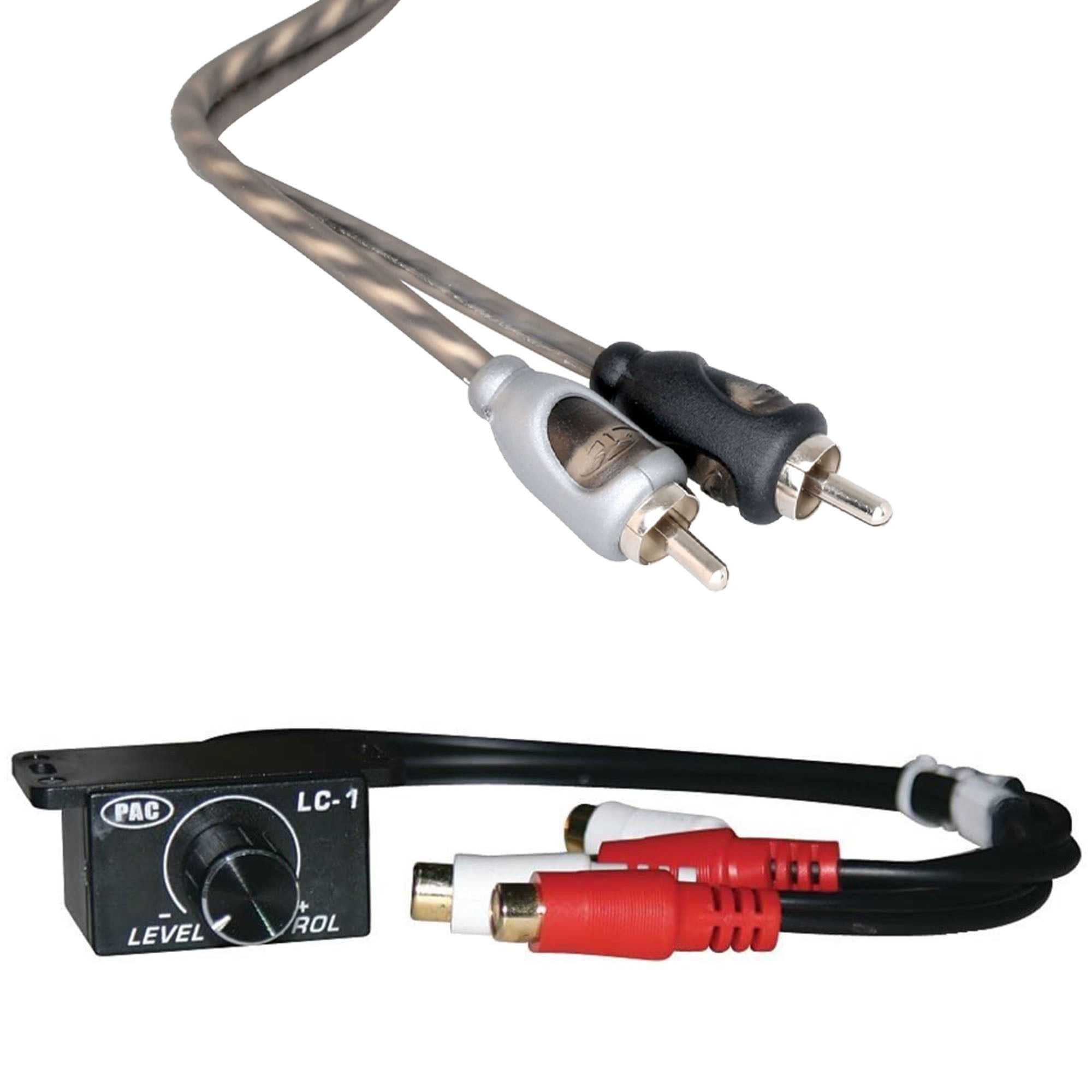 Rockford Fosgate Twisted Pair 6-Feet Signal Cable & PAC LC-1 Remote ...