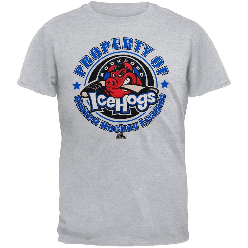 Rockford IceHogs - Property Of Rockford IceHogs Youth T-Shirt - Youth ...