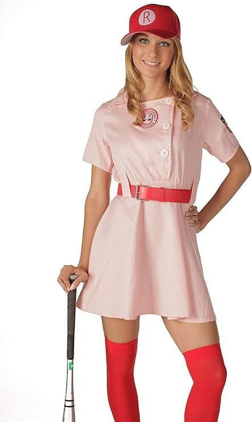 Rockford Peaches Movie AAGPBL Baseball Dress Halloween Costume Cosplay ...