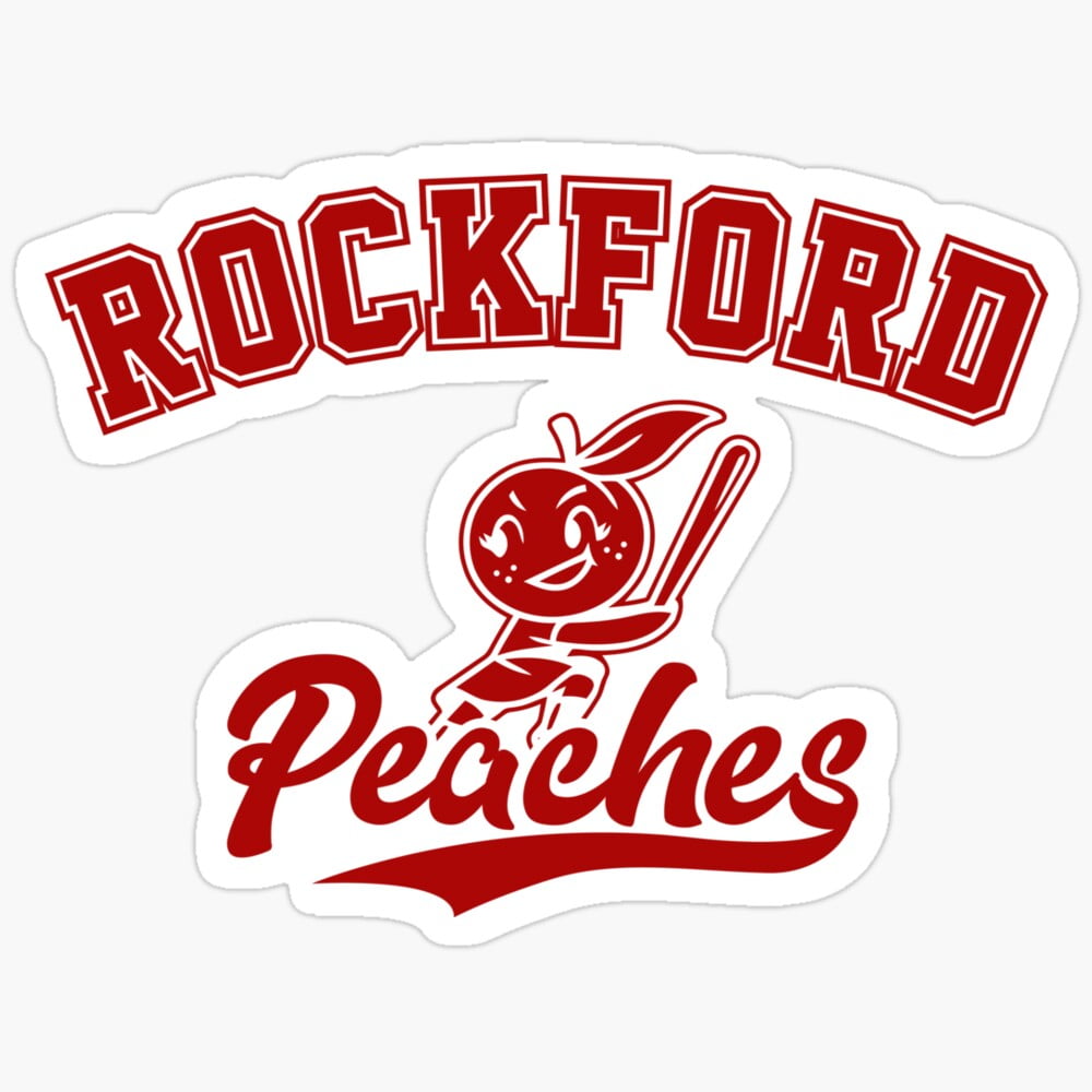 Rockford Peaches Sticker Phone Decal Water Bottle Stickers Car Decals ...