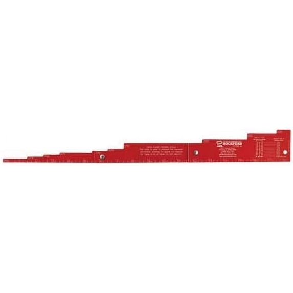 Rockford Systems Guard-Opening Scale (1) - English/Metric Units ...