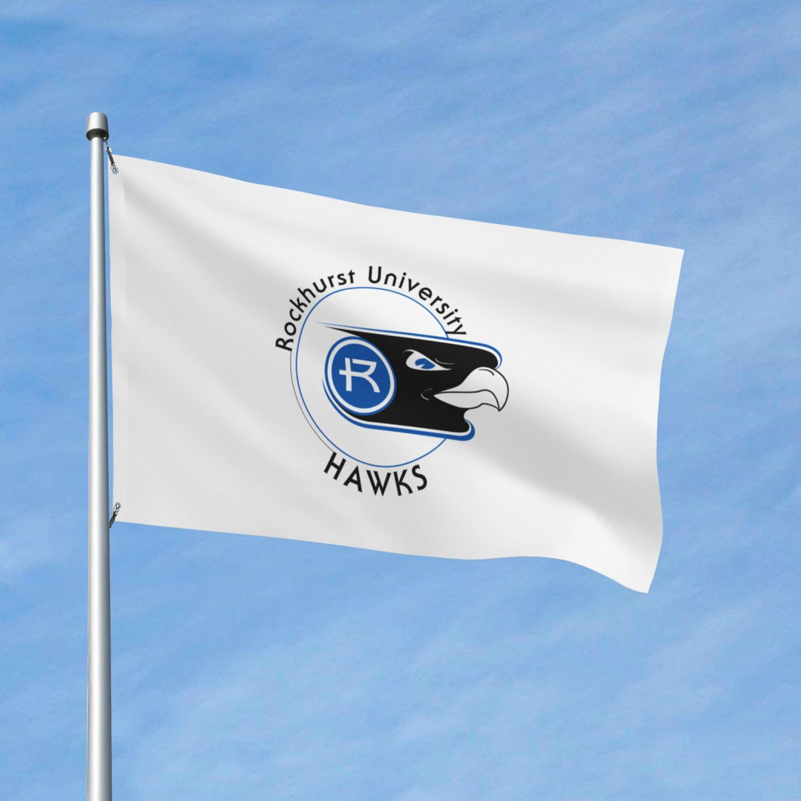 Rockhurst University Logo 3x5 Ft Flag Double Sided Indoor Outdoor ...
