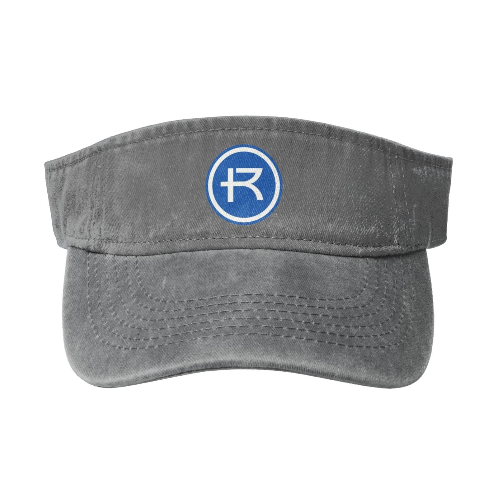 Rockhurst University Logo Washed Cowboy Empty Top Baseball Sun Cap ...