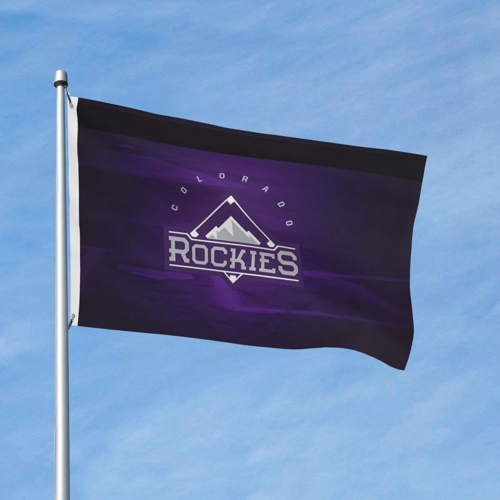 Rockies Baseball Team 3x5 ft Indoor and Outdoor Double Sided Flag ...