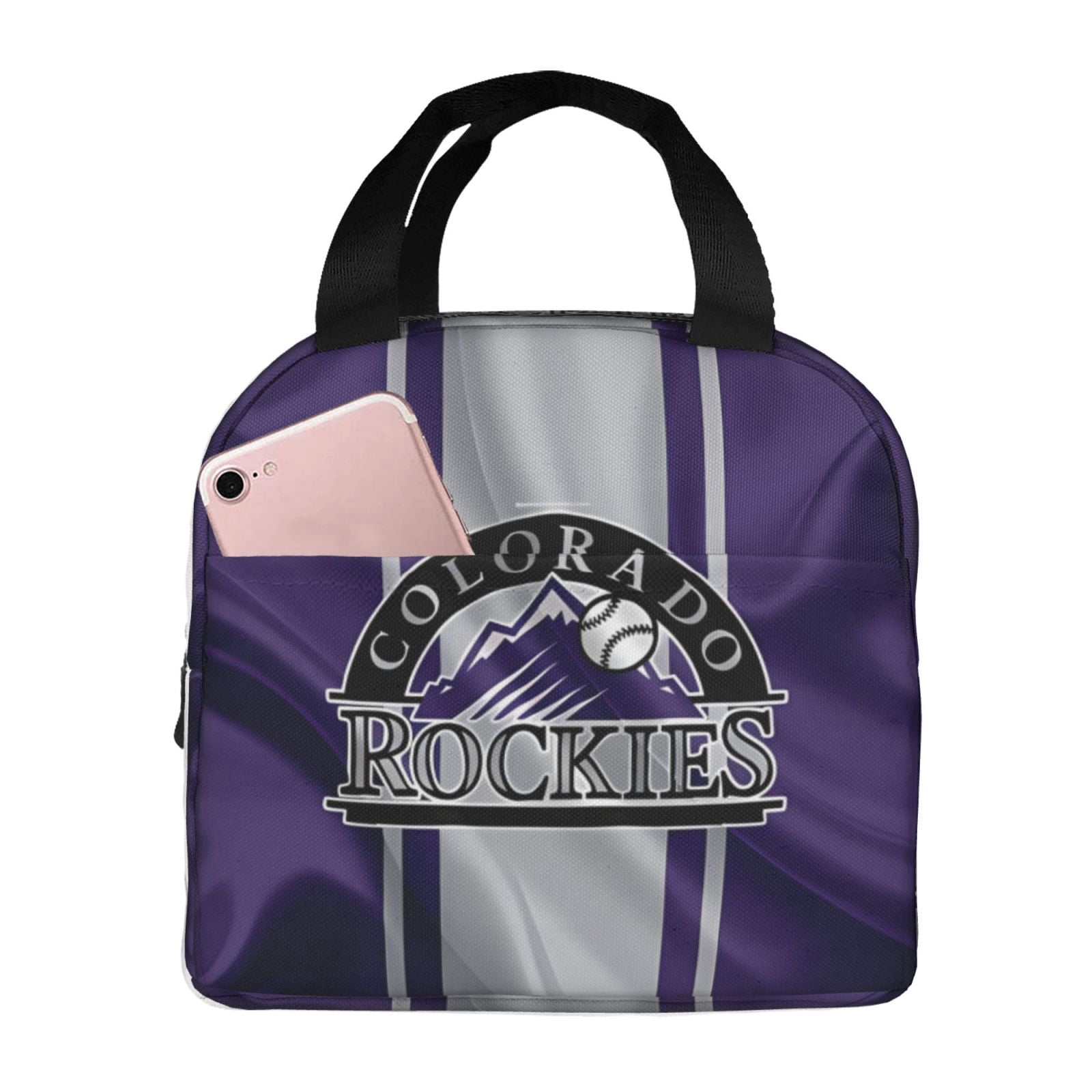 Rockies Baseball Team Campus Insulated Lunch Bag, Leak-Proof Lunch Box ...