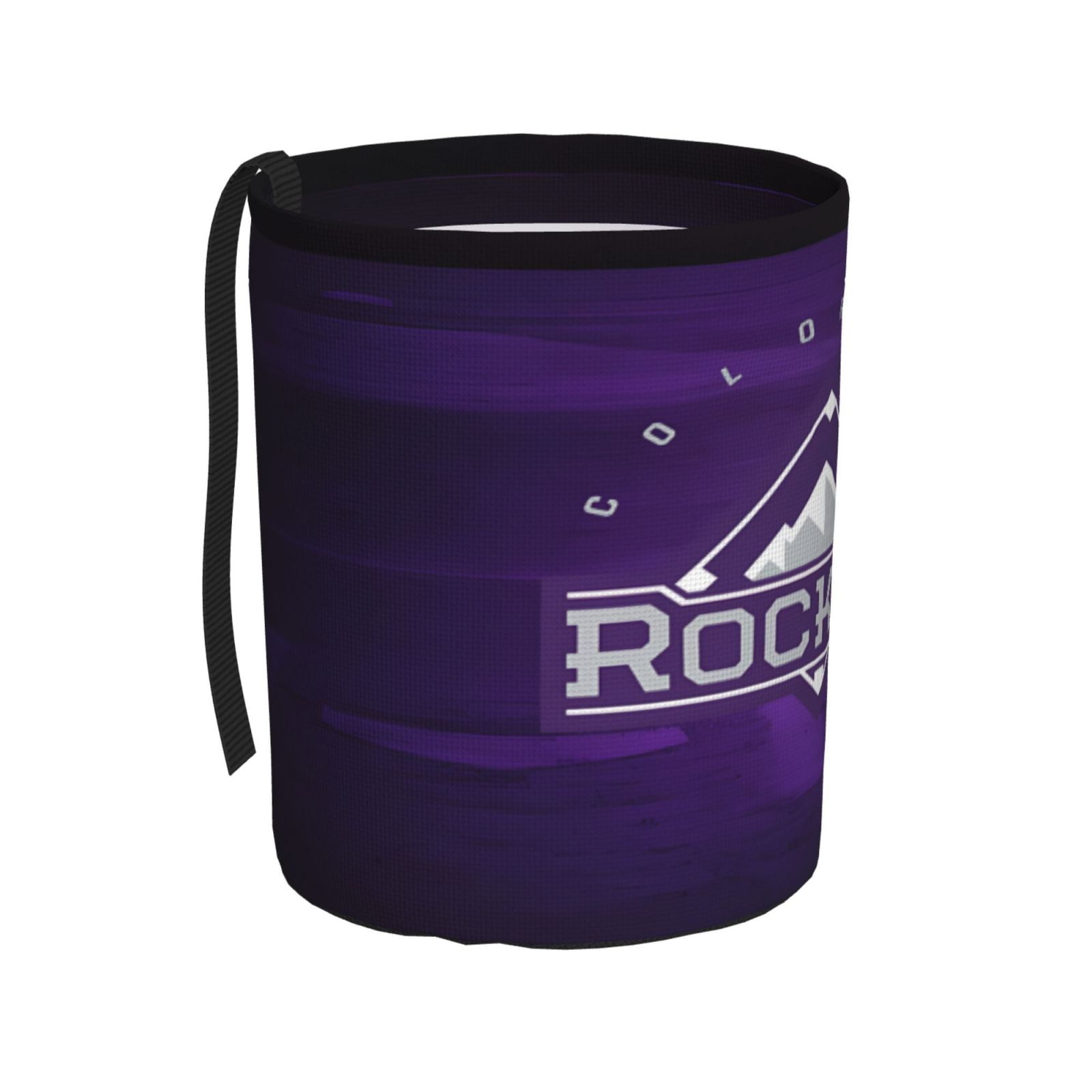 Rockies Baseball Team Custom Car Trash Can, Mini Collapsible Pop-Up Car ...