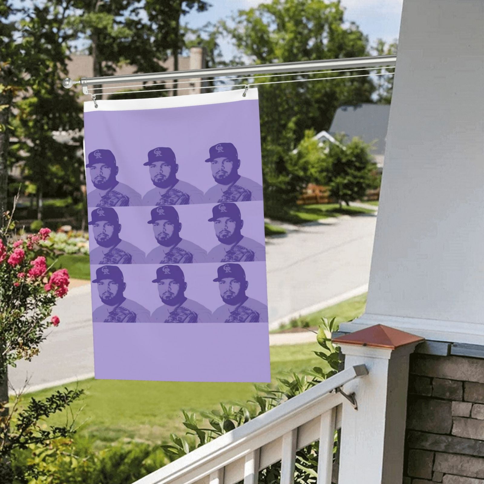 Rockies Baseball Team Custom Logo Double Sided 2x3 Feet Outdoor Vibrant ...