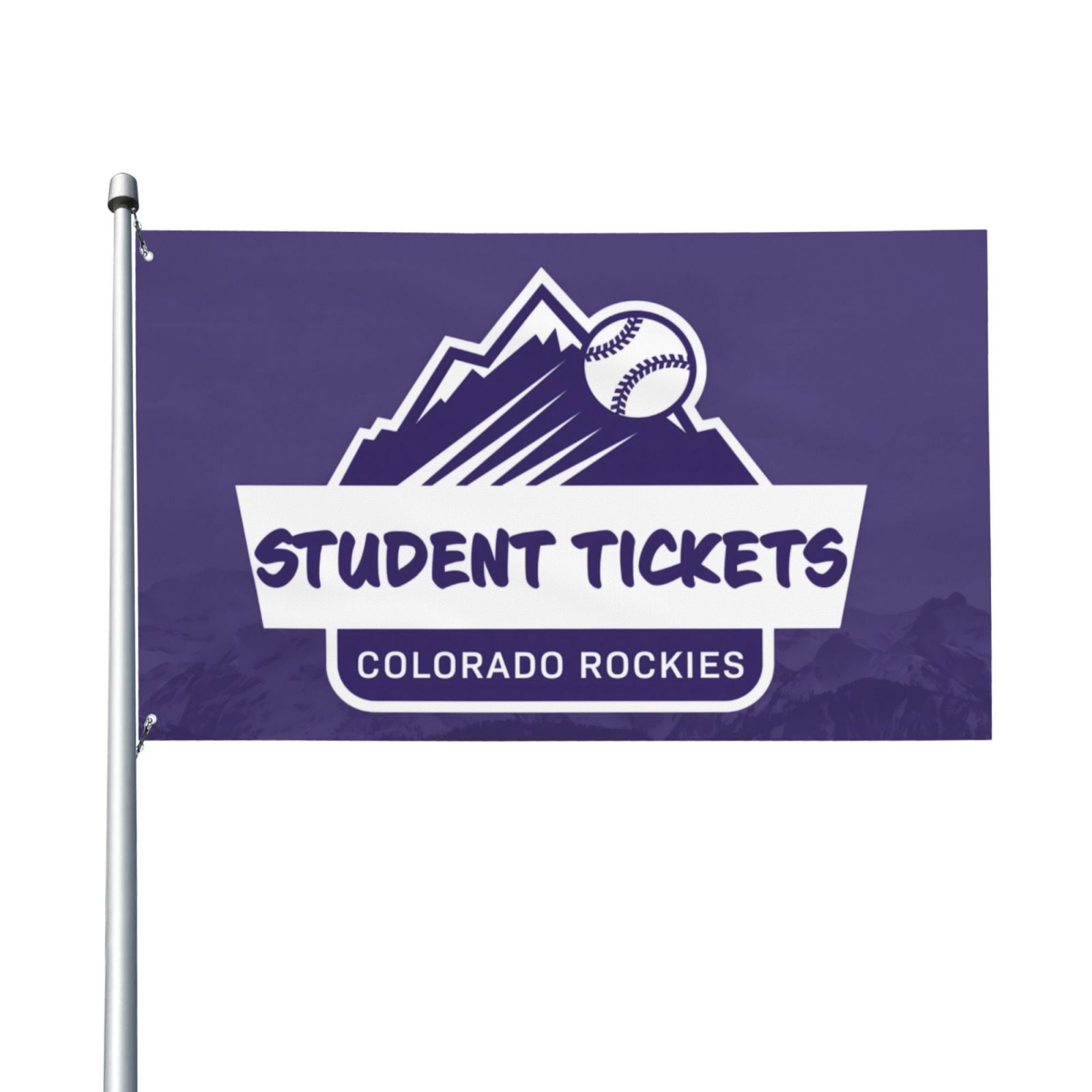 Rockies Baseball Team Custom Outdoor 3x5FT Decorative Flags, Easy to ...