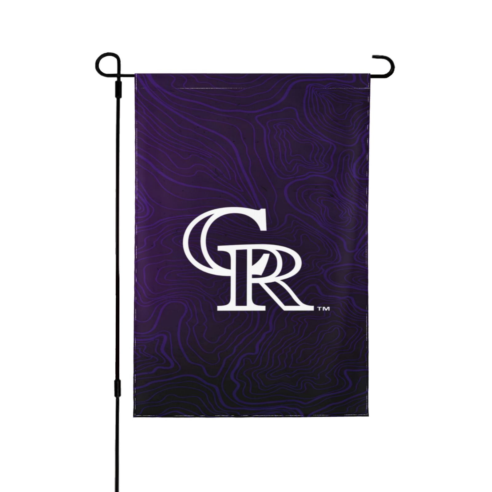 Rockies Baseball Team Front Garden Flag, Fans Spectator Flag Hanging ...