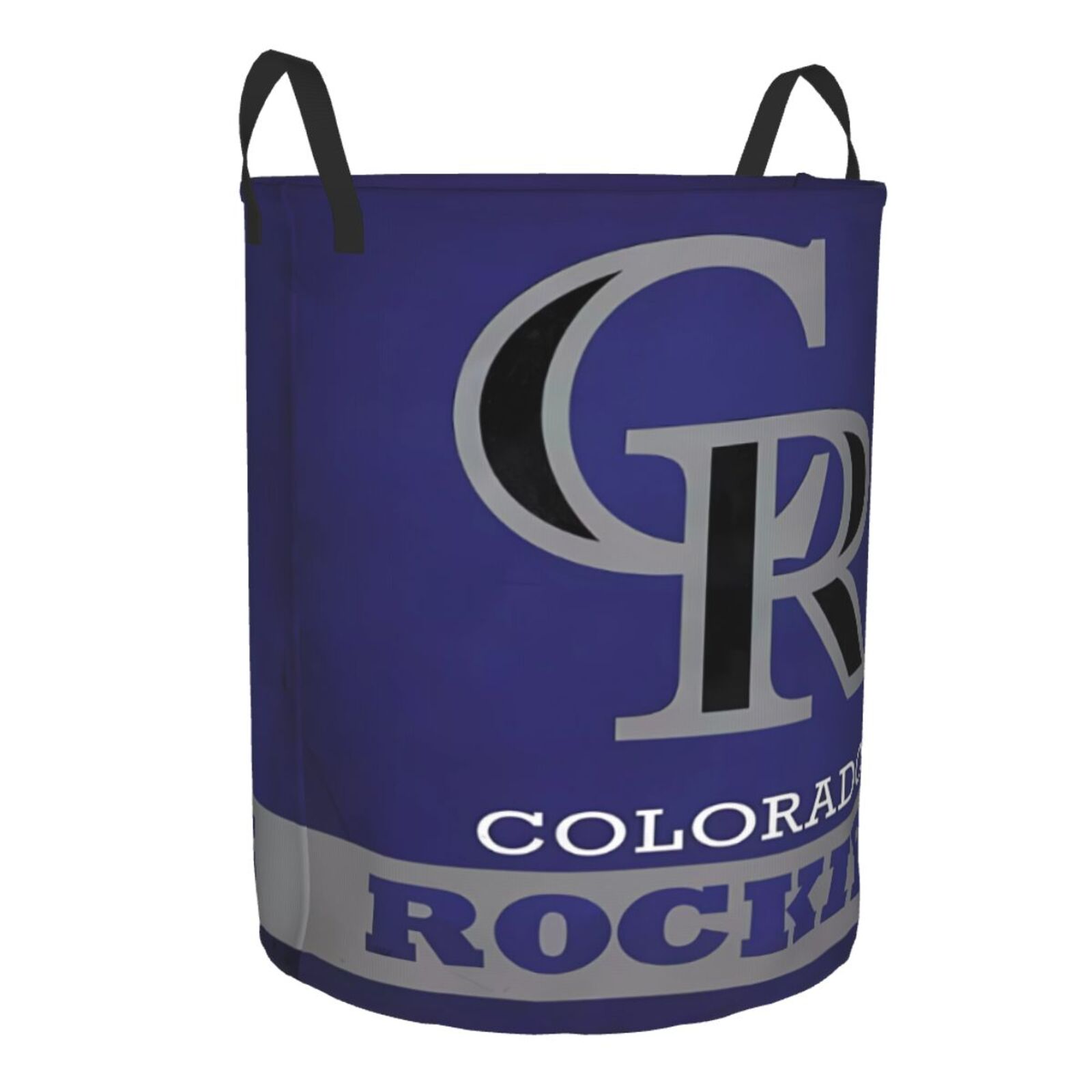 Rockies Baseball Team Round Single Layer Laundry Basket, Cute Boys ...