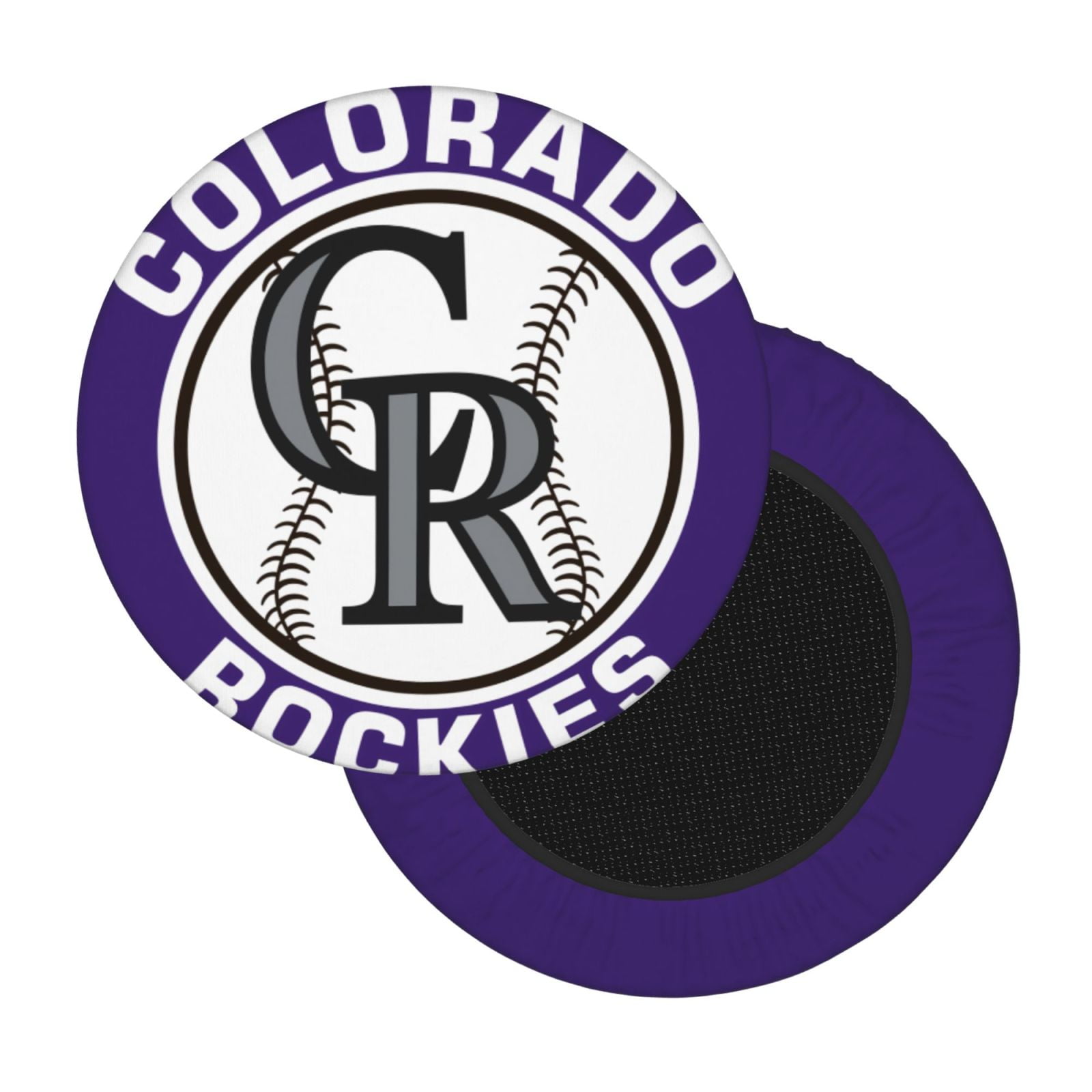 Rockies Baseball Team Stretch Round Bar Stool Cover, Soft And ...
