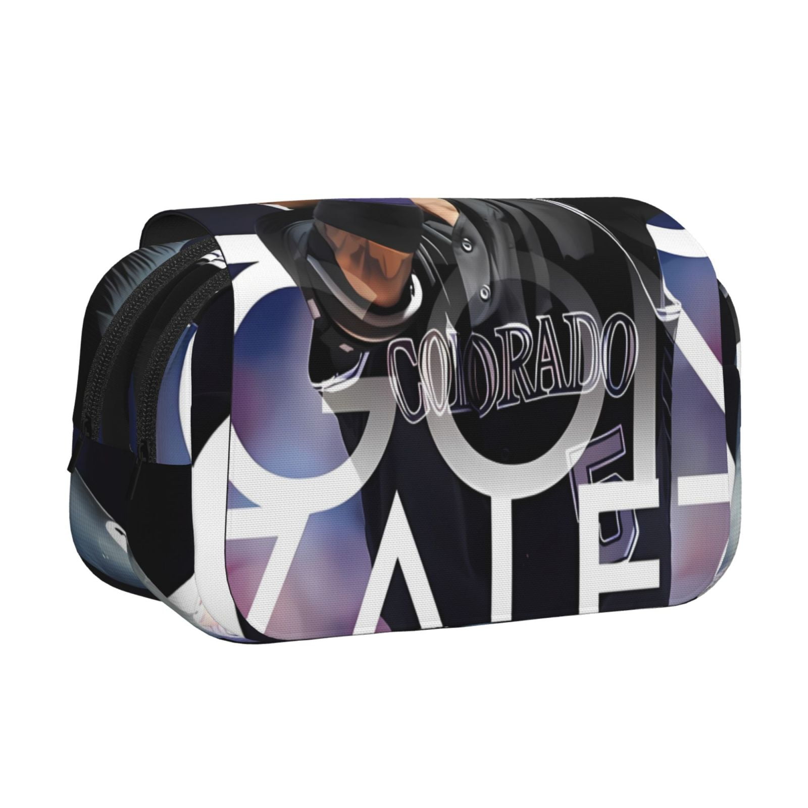 Rockies Double Clamshell Pen Case Holder Bulk Soft Box Large Storage ...