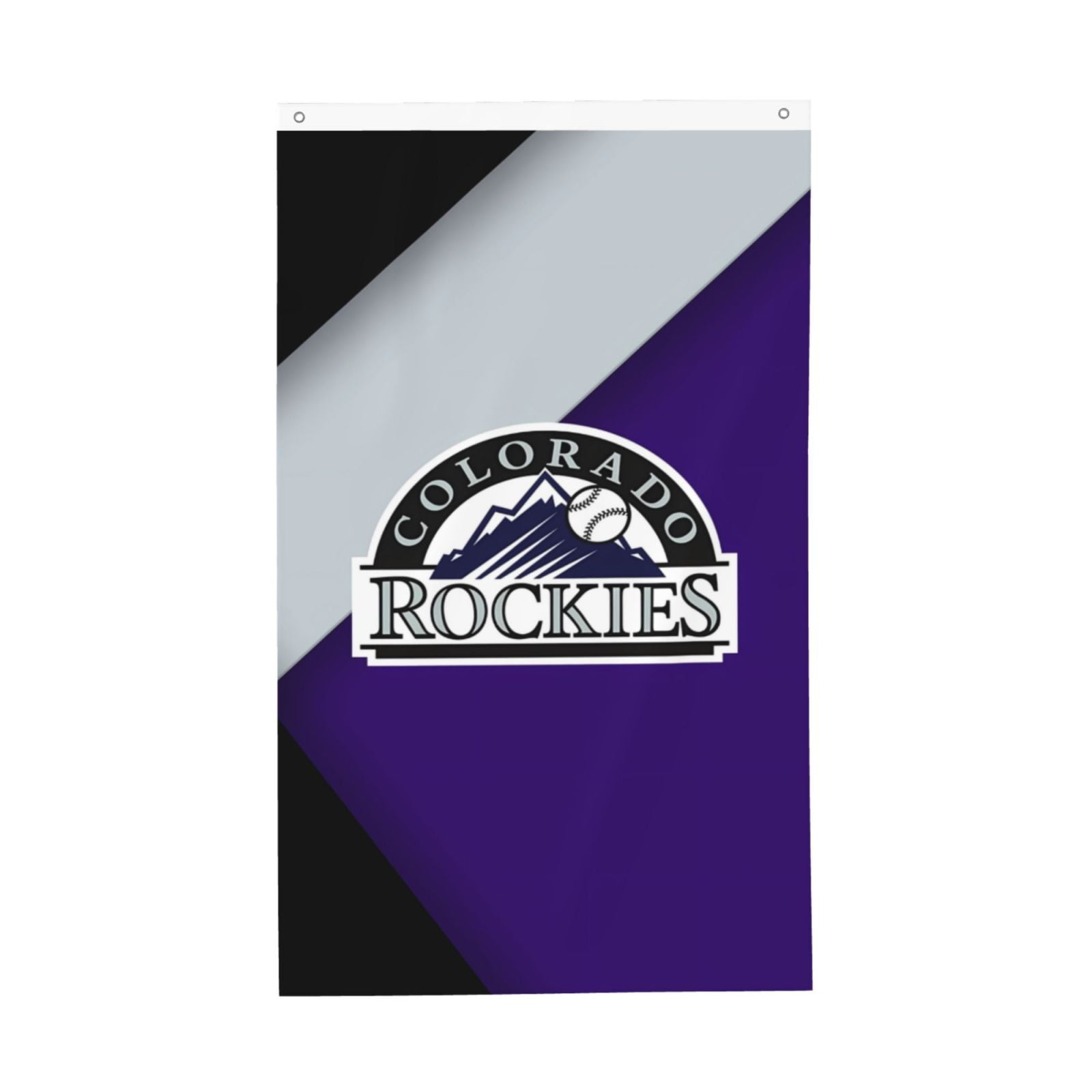 Rockies Team Garden Flag Indoor Outdoor Decoration Double Sided Flag ...
