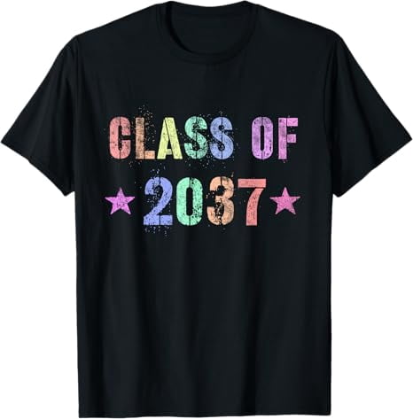 Rockin Future CLASS of 2037 Pre-K Graduation Preschool Kids T-Shirt ...