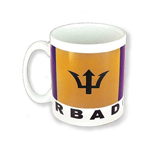 Rockin Gear Mug Barbados Souvenir Gift Flag Ceramic Coffee Cup 11 oz ...