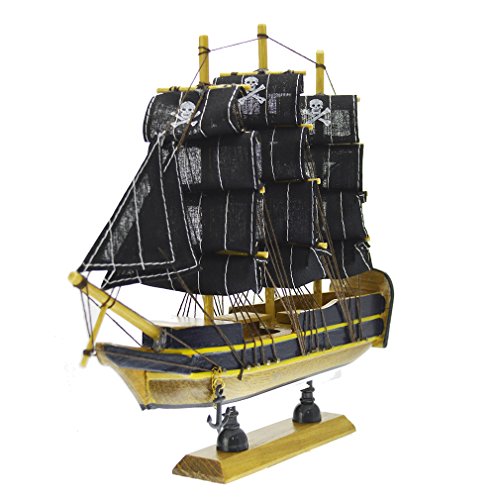 Rockin Gear Nautical Pirate Ship Figurine -Pre Built Watercraft Genuine ...