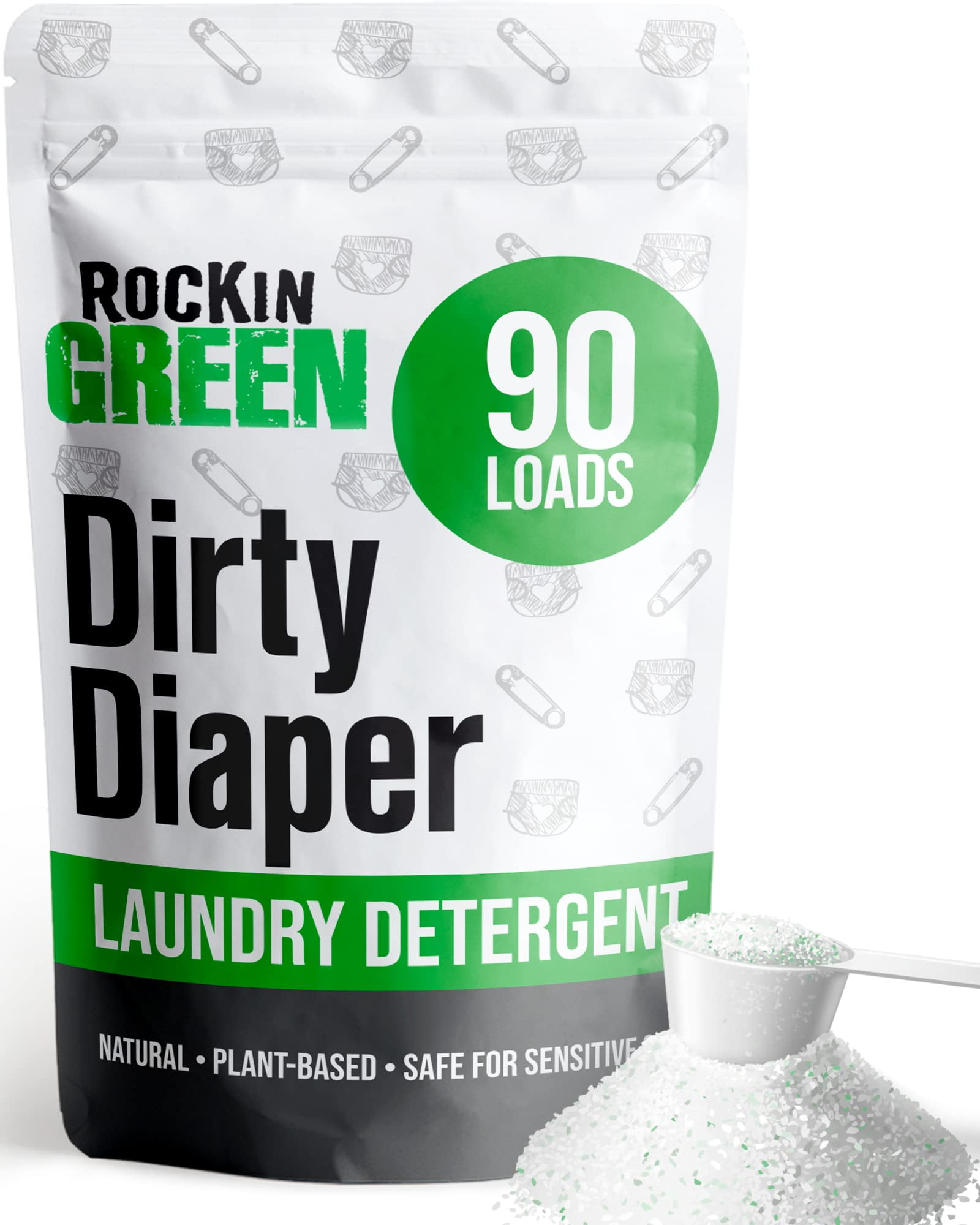 Rockin' Green Laundry Detergent, Plant based, All Natural Laundry ...