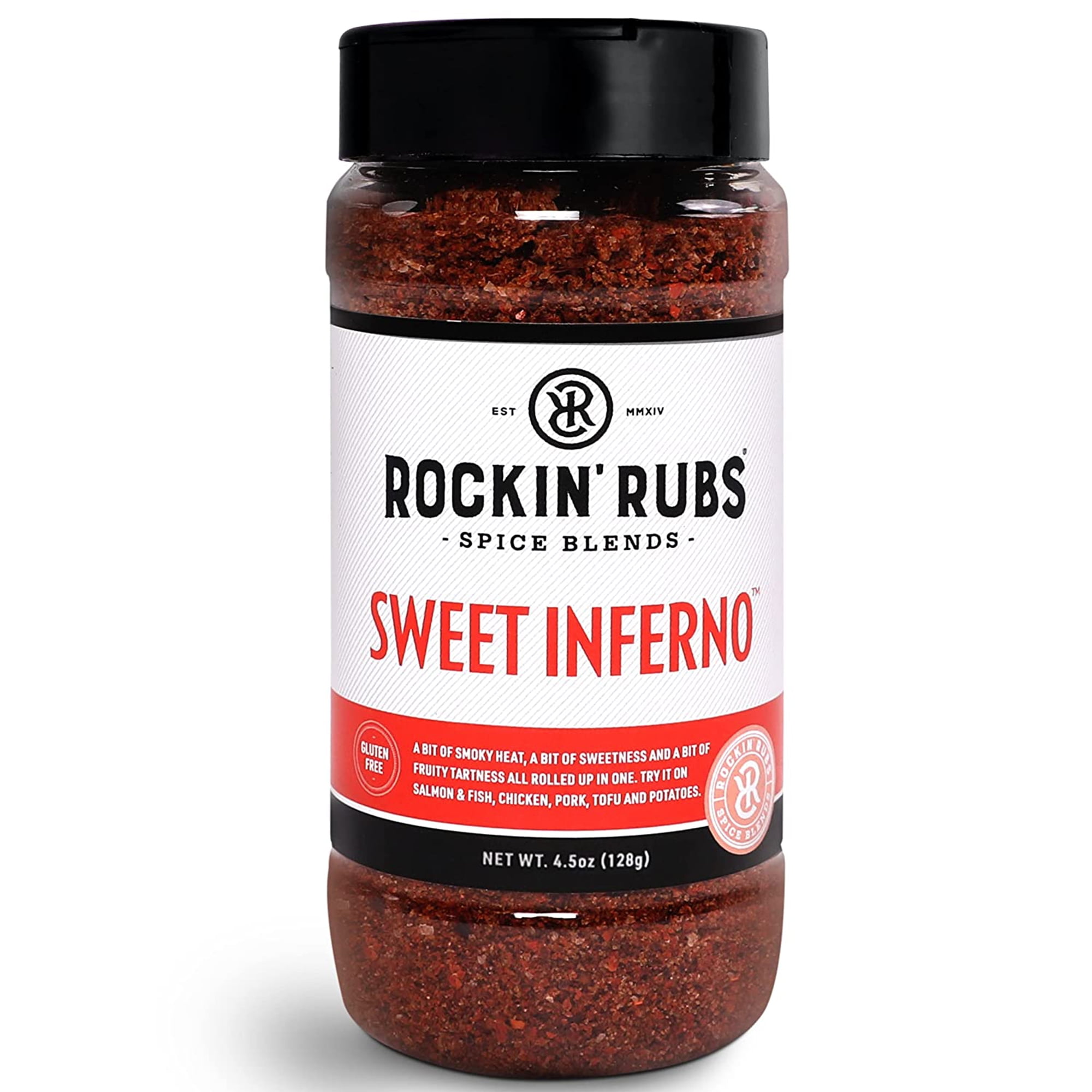 Rockin’ Rubs Sweet Inferno Aleppo Pepper Smoked Salmon & Fish Seasoning ...