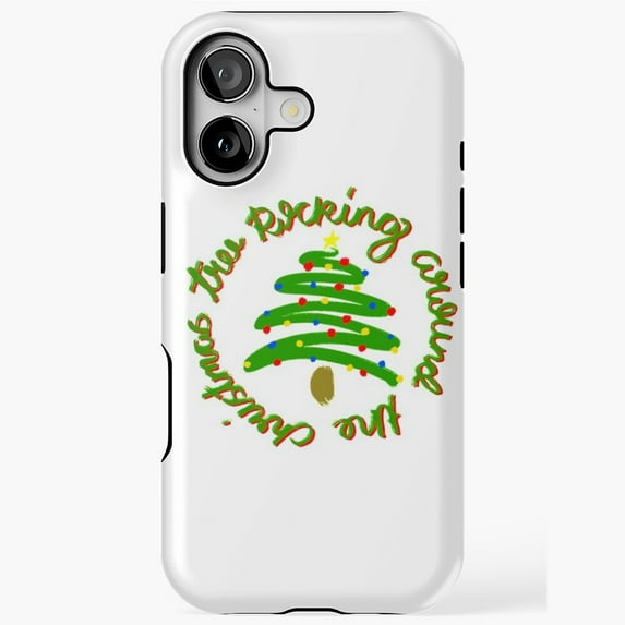 Rocking Around the Christmas Tree Festive Song Art Case with iPhone 17 ...