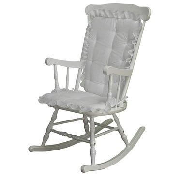 Woowdepot Removable Glider Cushions Set Soft Velvet Rocker Chair Seat ...