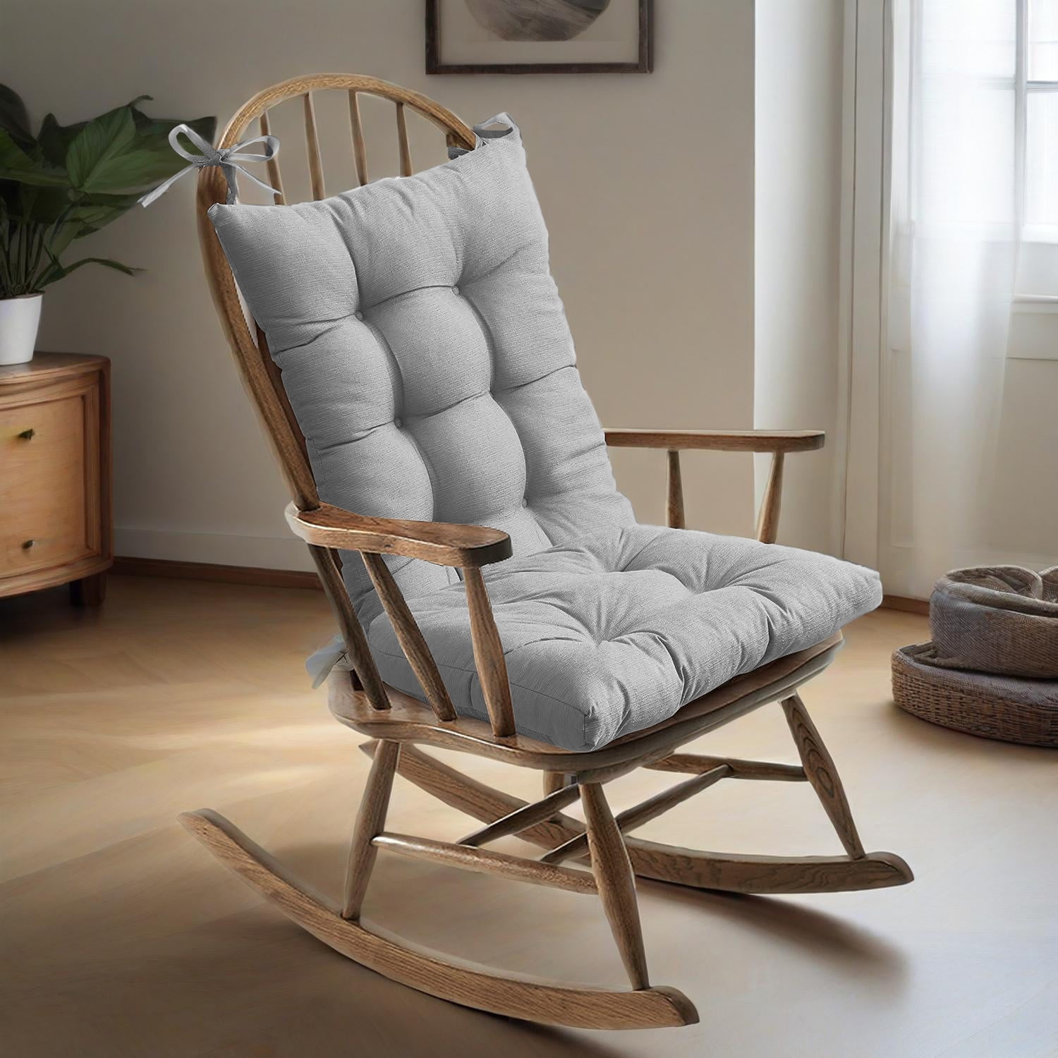 Rocking Chair Cushion, iMounTEK Indoor Rocking Chair Pads Back and Seat ...