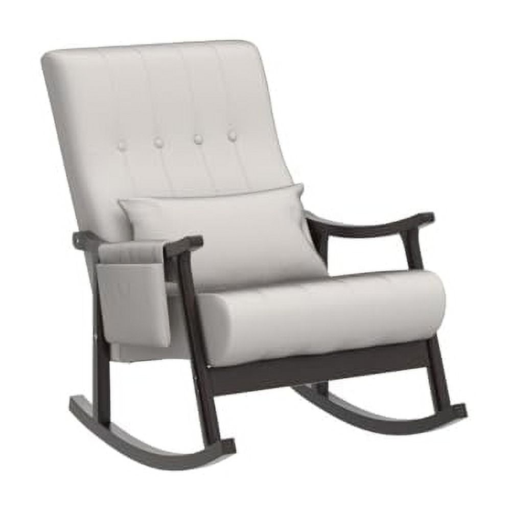 Rocking Chair Nursery, Rocker Glider Chair for Nursery High Back ...