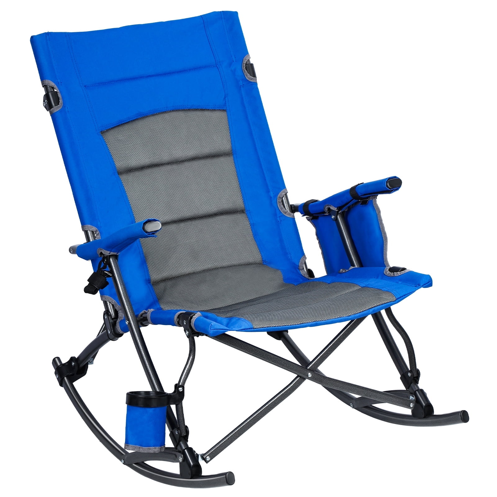 Rocking Chair, Oversized Folding Rocking Camping Chair, Adults Heavy ...