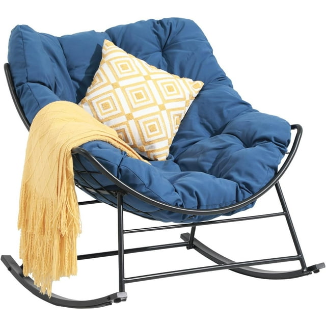 Rocking Chair, Papasan Chair, Outdoor Patio Porch Furniture, Rattan ...