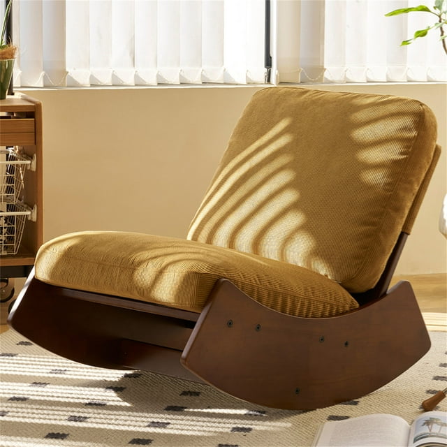 Rocking Chair, Reading Chair, Nursery Rocking Chairs with Solid Wood ...