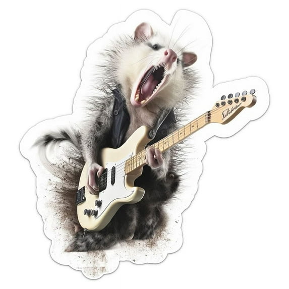 Rocking Opossum Sticker Phone Decal Water Bottle Stickers Car Decals ...